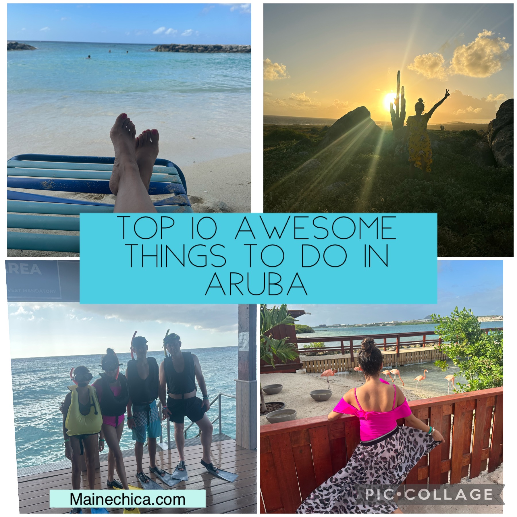 Top 10 places to visit & things to do in Aruba! - The Mainechica